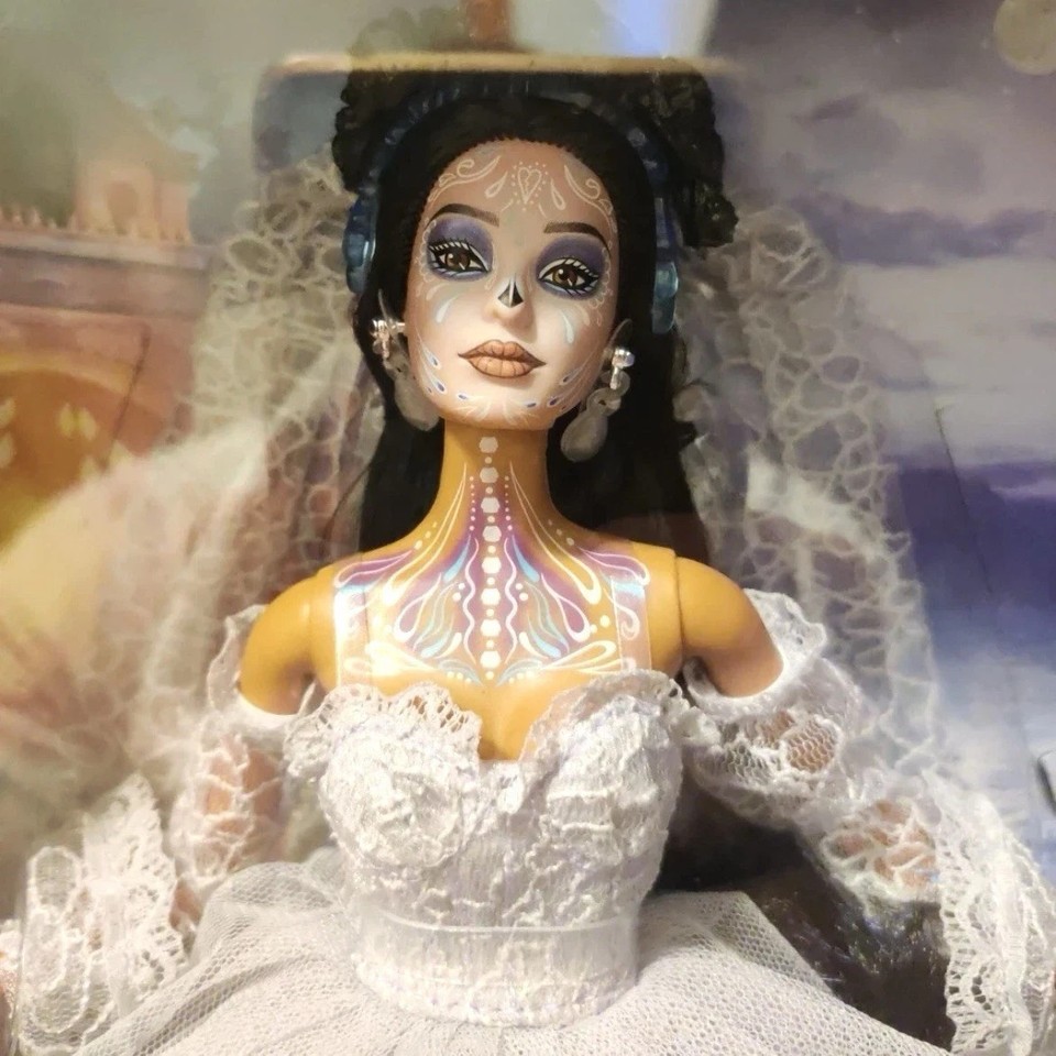 CONFIRMED 2025 Barbie Dia De Muertos Designer Doll La Llorona In Hand ...