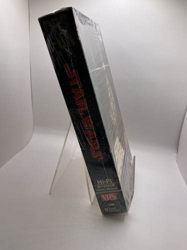 Star Wars VHS 1977 1984 SEALED CBS FOX Hi-Fi Red Label No UPC Early ...