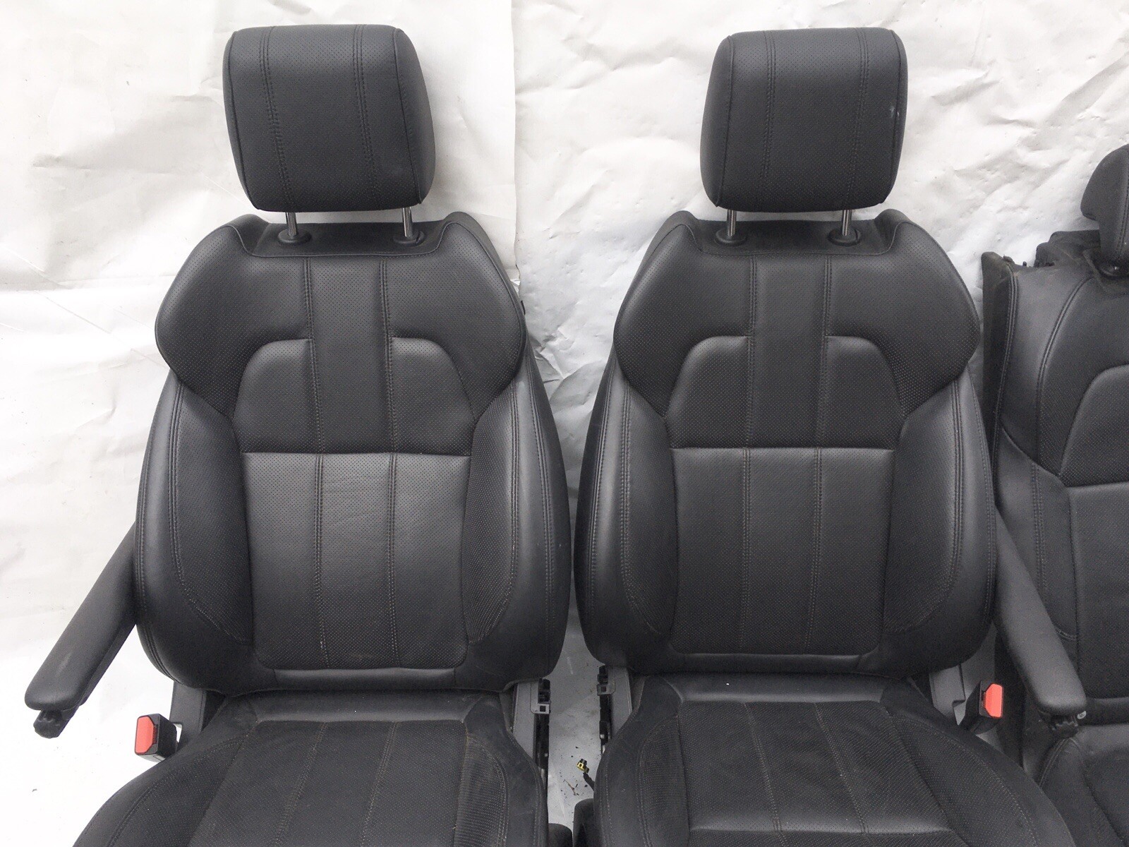 RANGE ROVER SPORT L494 FULL BLACK LEATHER 7 SEATS INTERIOR FRONT REAR ...