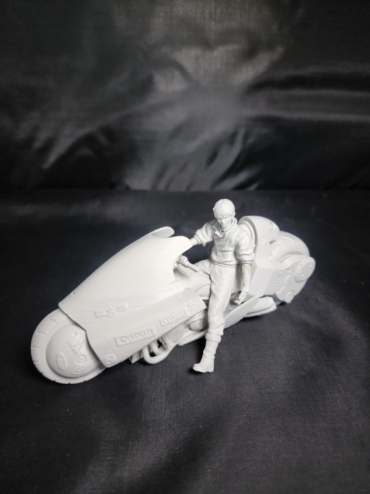 Akira Shotaro Kaneda Motorcycle 1:16 Scale Models Kits Science fiction ...