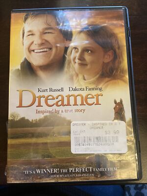 DVD Dreamer With Kurt Russell Dakota Fanning (DVD, 2006) Inspired By ...