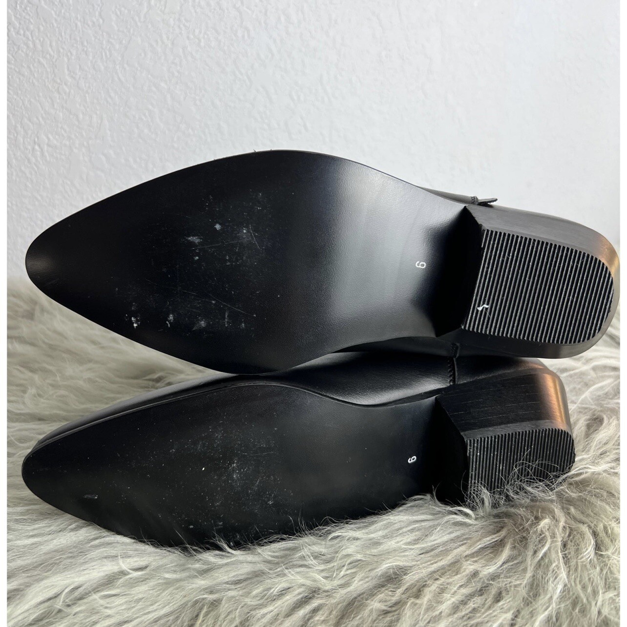 Underground England Beatle-Winklepicker -Chelsea Boots - Black Leather ...