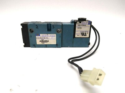 MAC Valves 811C-PM-611BA-152 Solenoid Valve with PME-611BAAA 24VDC Coil ...