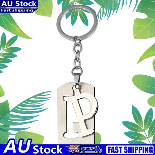 Letter P Keychain Alphabet Key Chain for Men Women Gifts Charms for Key Handbag | eBay