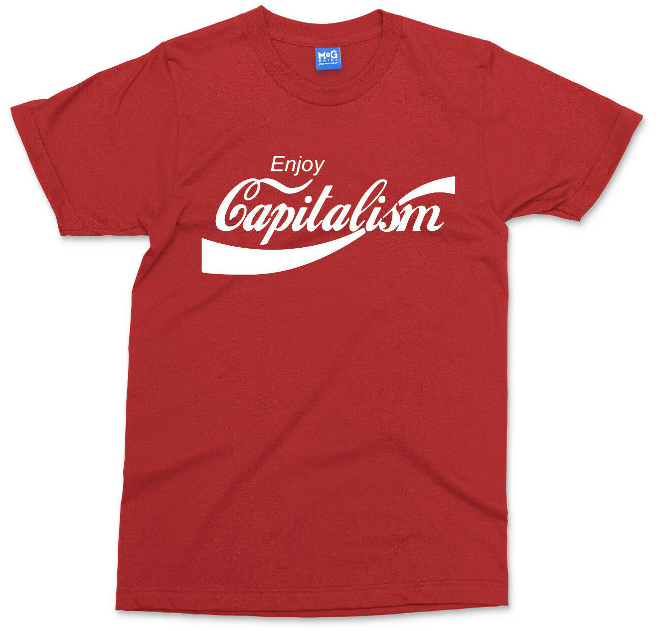 Enjoy Capitalism T-shirt Funny Politics Entrepreneur Capitalist Tee ...