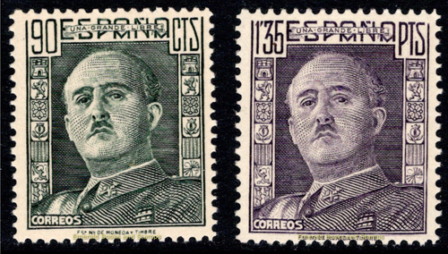 EBS Spain 1949 - Generalissimo Francisco Franco - El Caudillo - 936-937 ...