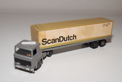 1:60 PLAYART SCANIA 141 SCAN DUTCH CONTAINER TRUCK TRAILER EXCELLENT ...