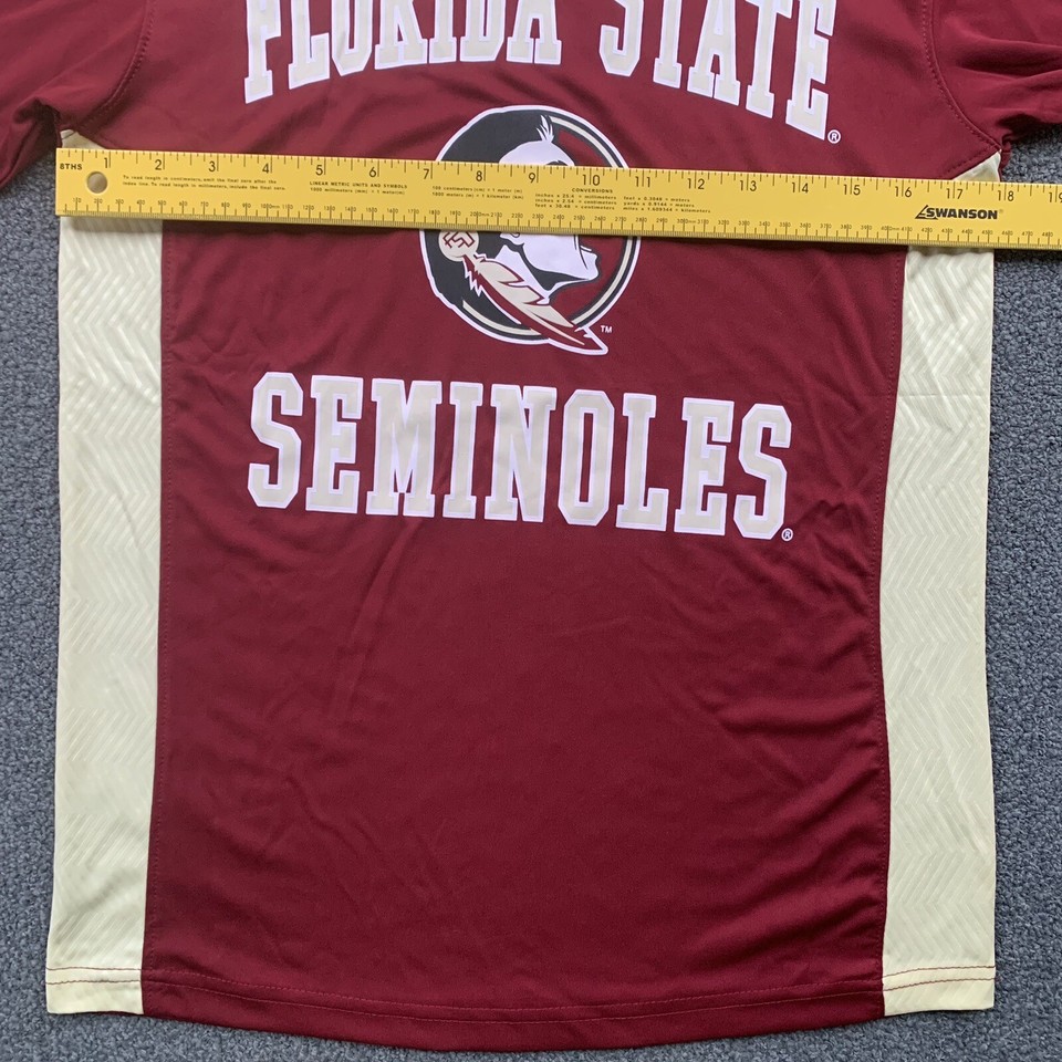FSU Florida State University Crewneck Long Sleeve T Shirt Mens S Campus ...