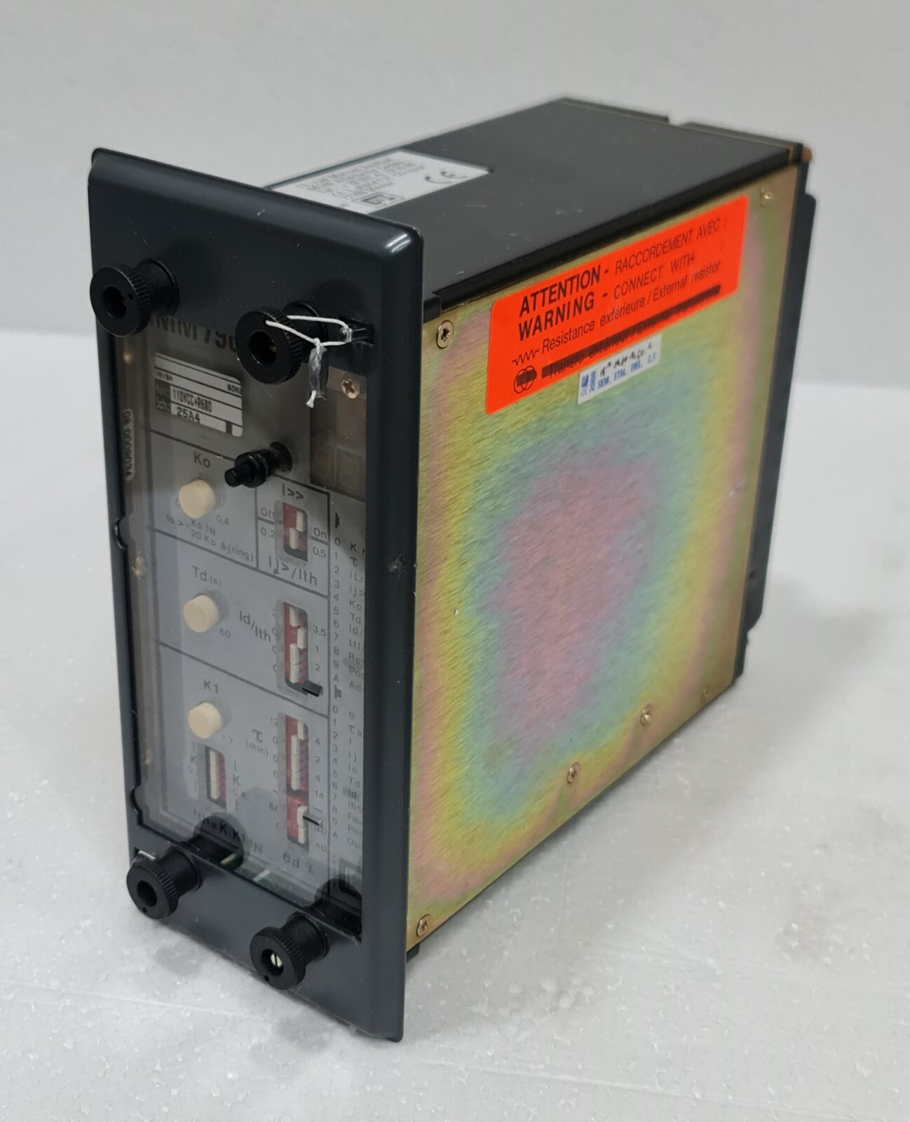 CEE / ICE IMM7960 MOTOR PROTECTION RELAY IMM 7960 IN:5A 110V 60Hz #1 | eBay