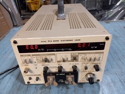 KIKUSUI PLZ 300W ELECTRONIC LOAD 4~60V, 0~60A 300W Power Supply TESTED ...