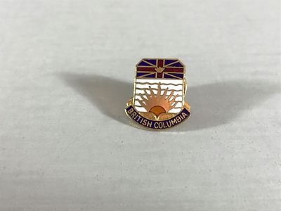 BRITISH COLUMBIA PIN, flag pin, souvenir pin, Canada pin, keepsake pin ...