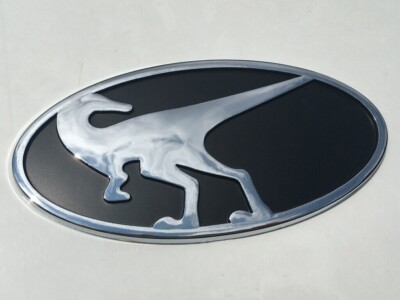 Chrome Raptor Front Emblem - Hyundai Veloster Turbo & Veloster N 2021 ...
