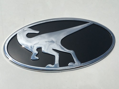 Chrome Raptor Front Emblem for 2019 & 2020 Hyundai Veloster Turbo ...