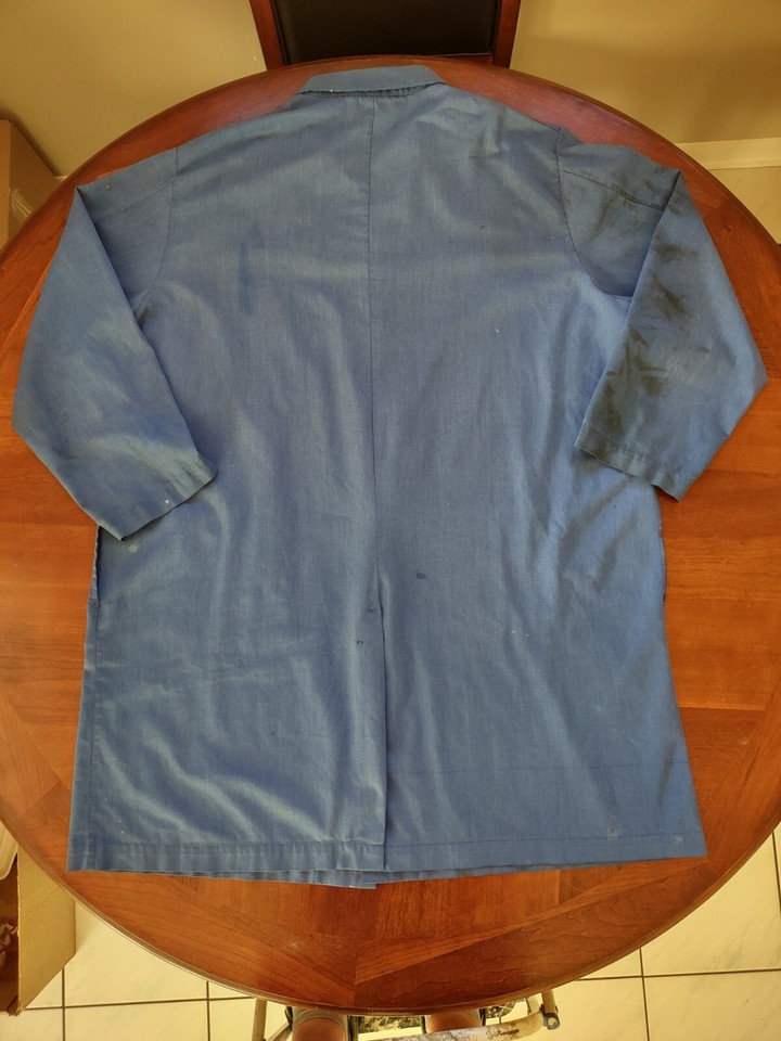 Chrysler Employee Lab Shop Coat Men's XL Windsor Assembly Plant | eBay