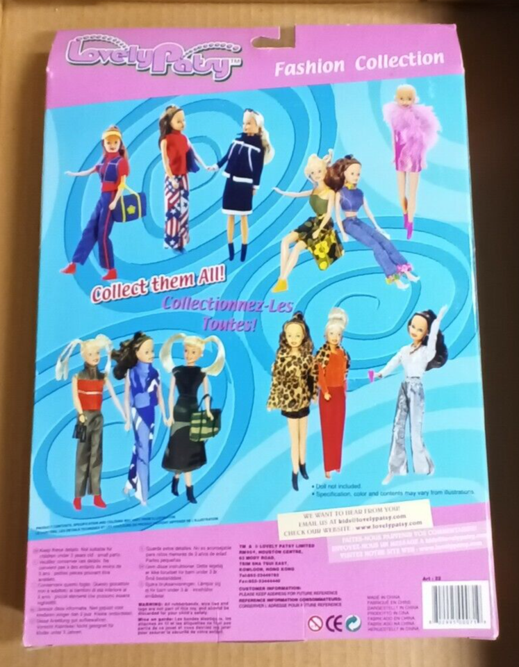 Lovely Patsy Fashion Collection 11.5" Doll Clothes New In Package | eBay