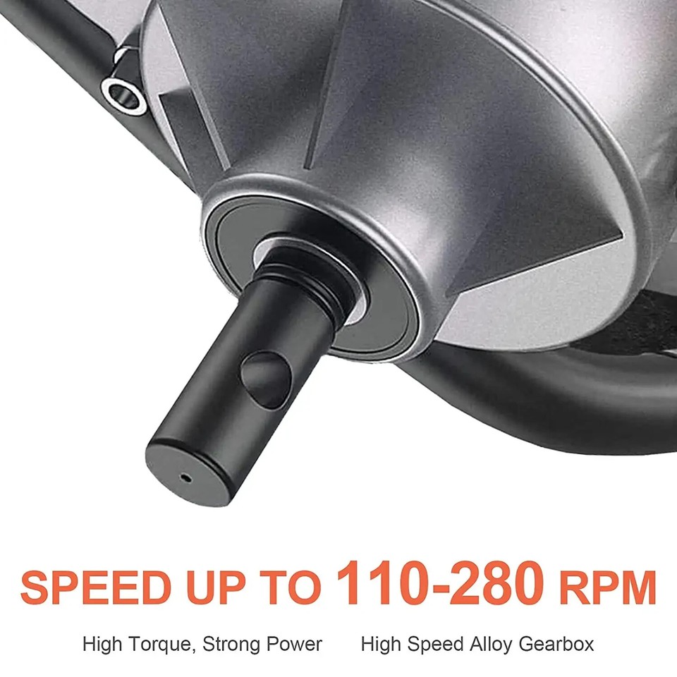 63.3cc 5.2hp Petrol Auger on Wheel Earth Fence Post Hole Borer x3 ...