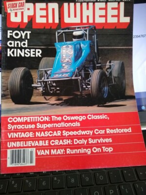 March 1985 OPEN WHEEL vintage car racing magazine | eBay