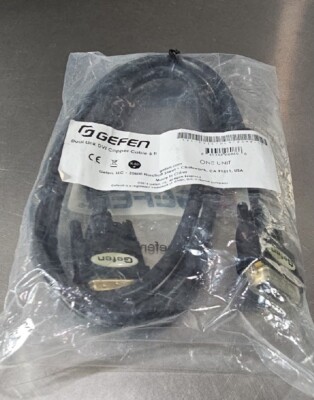 Gefen Dual Link DVI Copper Cable 6 ft CAB-DVIC-DLN-06MM. Loc 5D-9 | eBay