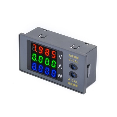 DC730 LED Digital Power Meter Supports Real Time DC Voltage Current ...