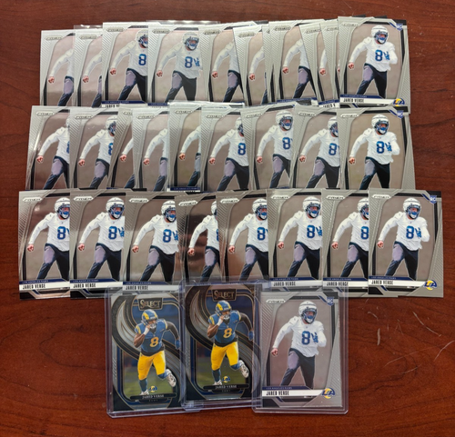 Jared Verse Mixed Rookie Card Lot of 33 SBMS8 | eBay