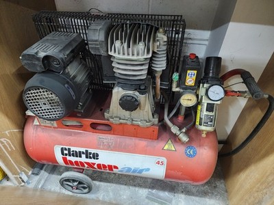 Clarke Boxer 45 3hp 50l air compressor 14 cfm | eBay UK