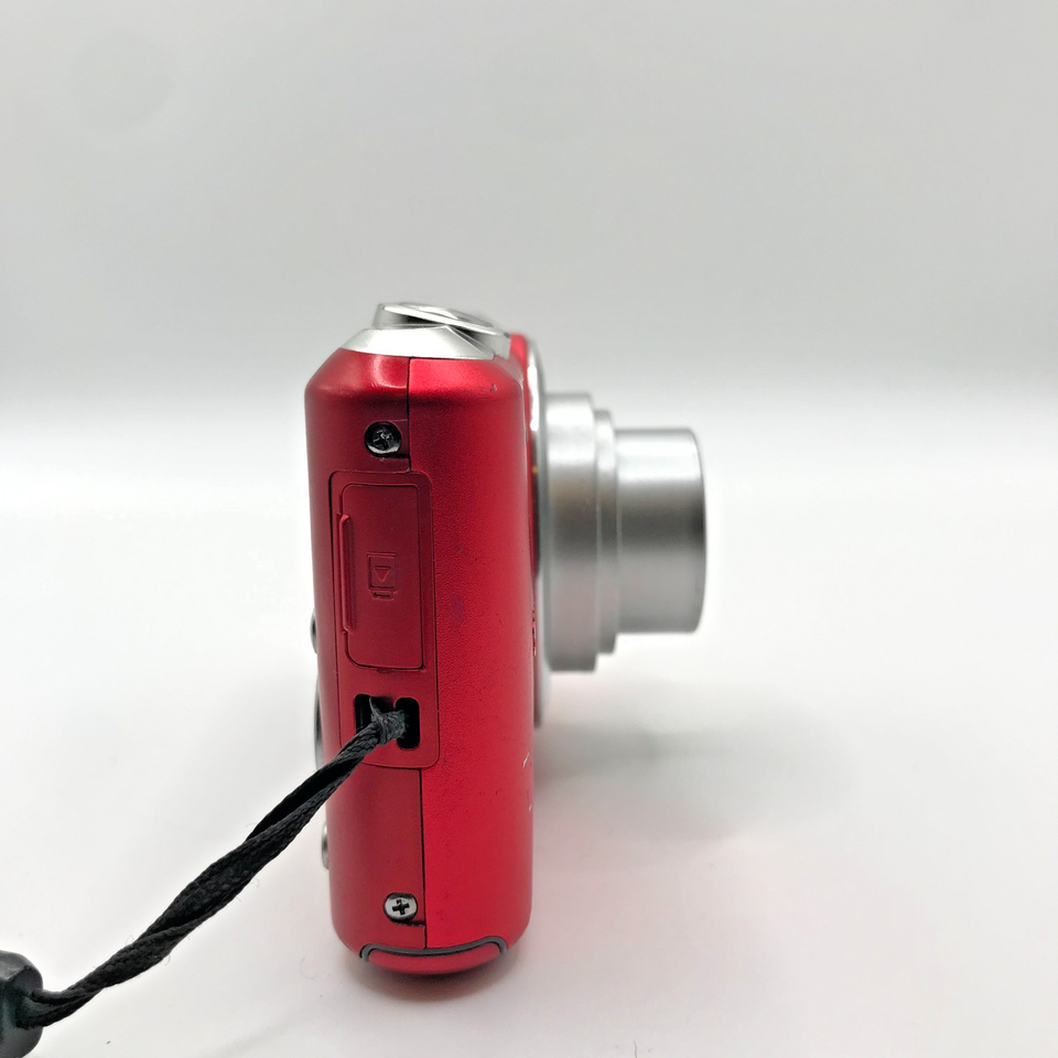 Samsung ES70 12.2MP Red Digital Camera Red 5x Optical Zoom Good ...