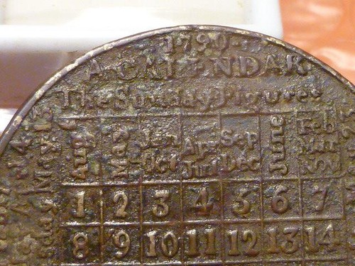 Original 1790 George III Colonial Times Large Calendar Token Rare #3A ...