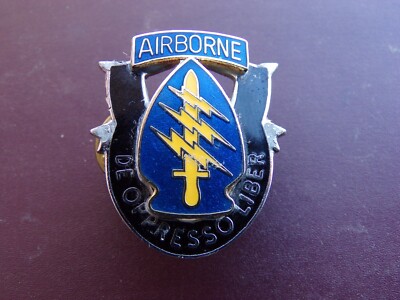 Special Forces Patch Crest DI Pin US Army SOG Airborne Military ODA ...