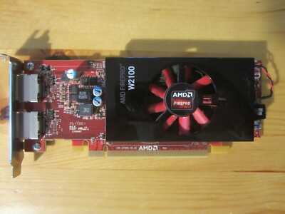 AMD FirePro W2100 2 GB DDR3 PCI Express x16 Low Profile Video Card Dell ...