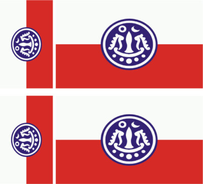 Lot 4 Vinyl Stiker autocollant Drapeau Flag Rakhine MYANMAR BIRMANIE ...