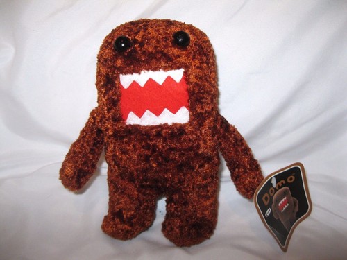 Unisex Domo Kun 7" Bronze Brown Plush Stuffed Toy-Domo Kun Rust Plush ...