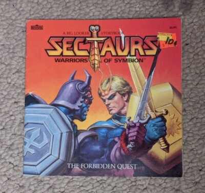 1985 Coleco Happy House Sectaurs the Forbidden Quest Story Book Non ...