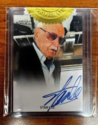 2015 Marvel Agents of Shield Stan Lee Autograph Auto Card | eBay