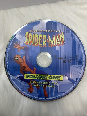 The Spectacular Spider-Man: Volume 1:(DVD, 2009) DISC ONLY 43396322684 ...