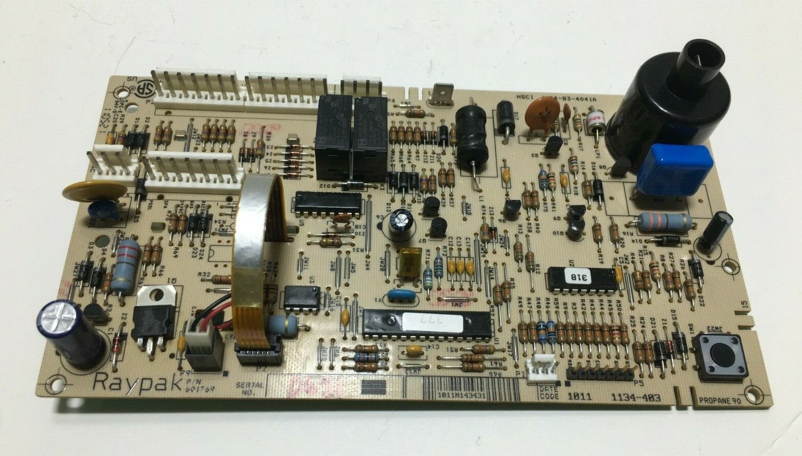 Raypak 601769 1134-403 Pool/Spa Heater Control Display Board used # ...