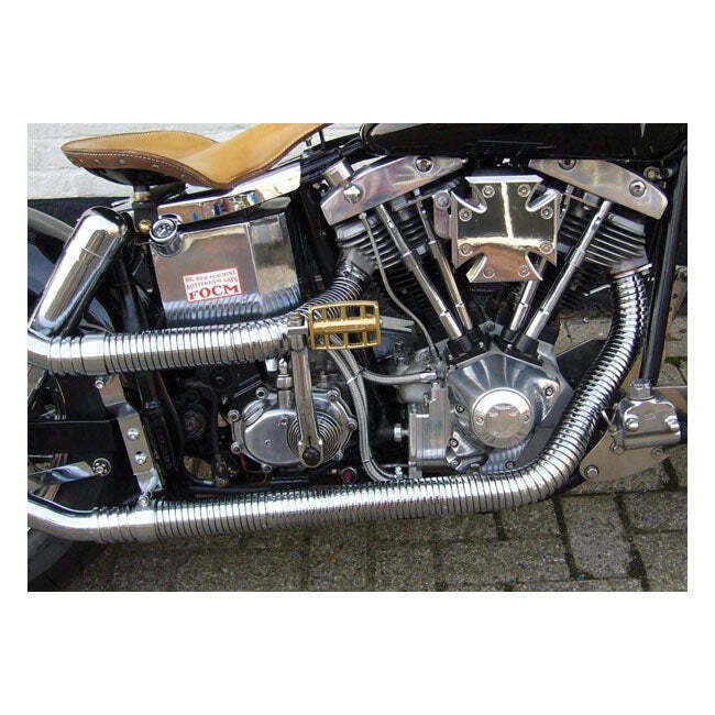 Motorcycle Storehouse Motorcycle Motorbike Flexible Exhaust Header ...