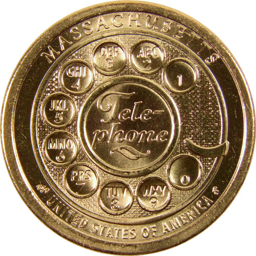 2020-P Mint State Telephone Massachusetts Innovation Dollar 1$ | eBay