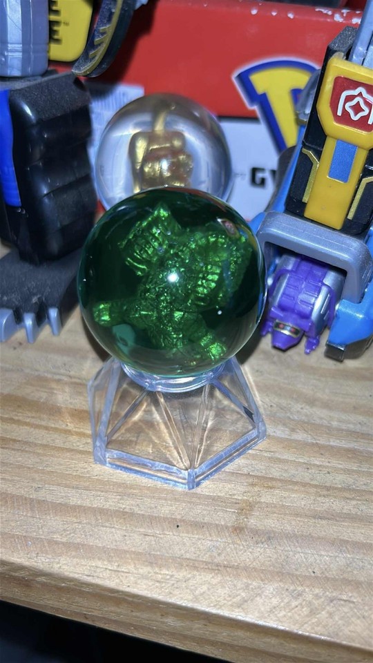 Power Rangers Wild Force Gaoranger Gao Crystal Figures 4cm BANDAI Japan ...