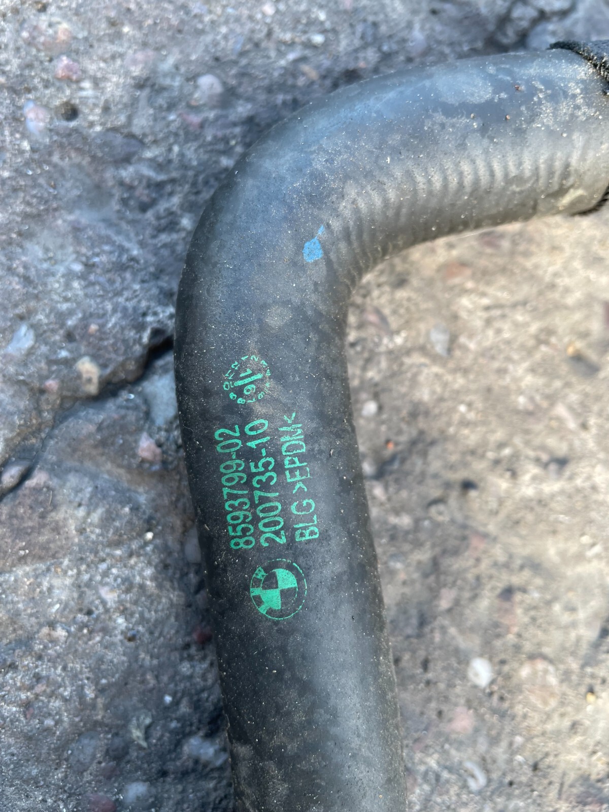 MINI One/ D / Cooper S Radiator Engine Coolant Pipe F55 F56 F57 7617363 ...