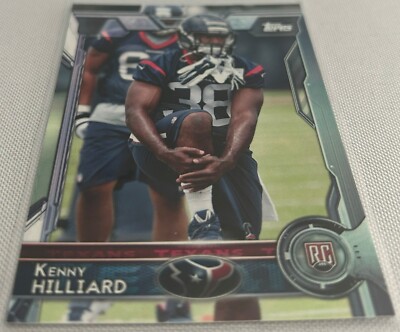 2015 Topps Football Kenny Hilliard Houston Texans rookie card #488 | eBay