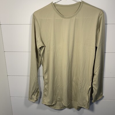 Polartec Base Layer Long Sleeve Men Sz S Short Military Power Dry ...