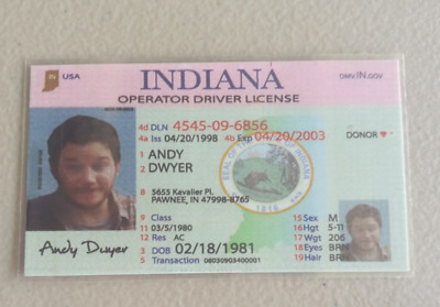 Parks and Recreation TV Show Prop Chris Pratt Andy Dwyer Drivers ...