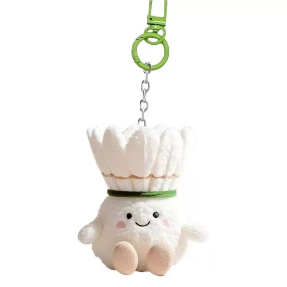 Creative Badminton Doll Keychain Cartoon Car Decoration Cute Furry ...