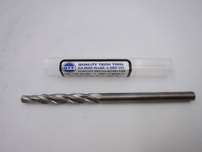 8 PK Quality Tech Tool 1/4" Solid Carbide Reamer SP119-0406 Special SC ...
