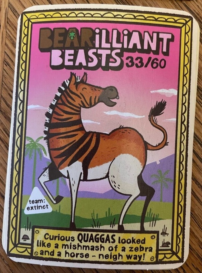 Bear YoYo Bearilliant Beasts Cards - RARE CARDS AVAILABLE, CHOOSE YOUR ...