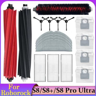 Main Side Brush for Roborock S8 Pro Ultra / S8+ / S8 Robot Vacuum ...