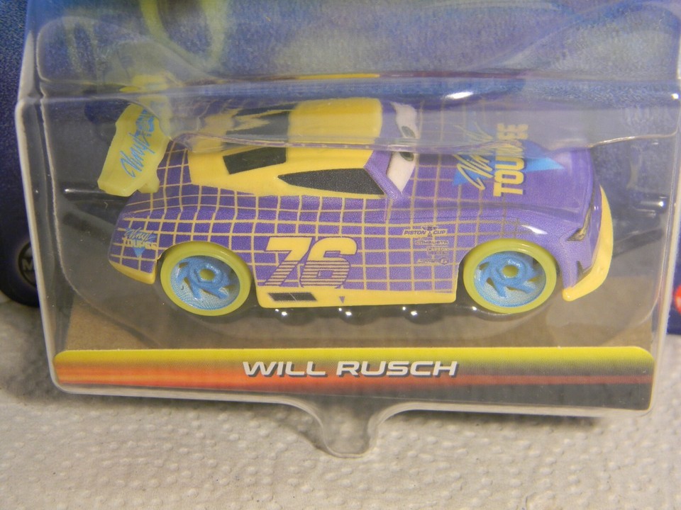 2024 Disney Pixar Cars. Glow Racers #76 "Will Rusch" Unopened Blister ...