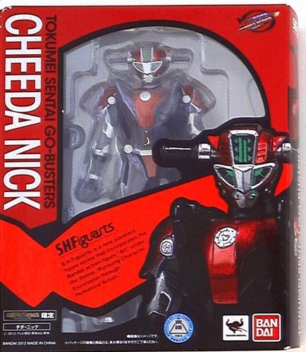 Bandai Toei Power Rangers Tokumei Sentai Go Busters S.H.Figuarts CHEEDA ...