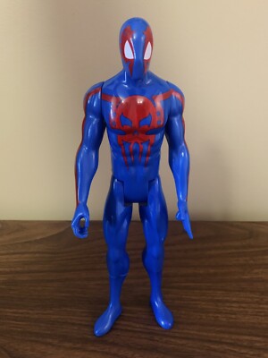 Hasbro Titan Hero Marvel AVENGERS SPIDERMAN BLUE SUIT 12 Inch Action ...