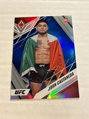 2023 CHRONICLES UFC JOHN CASTANEDA 48/99 PHOENIX BLUE PRIZM ROOKIE SP ...